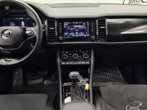 White Skoda Kodiaq 2021 in Vilnius, with an engine capacity of 1.97 L and mileage of 72 thousand km for 25900 €, photo 16 on AUTOMOTO.COM.LV