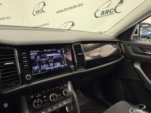 White Skoda Kodiaq 2021 in Vilnius, with an engine capacity of 1.97 L and mileage of 72 thousand km for 25900 €, photo 27 on AUTOMOTO.COM.LV