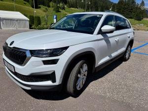 Белый Шкода Kodiaq 2021 в Вильнюс, объемом двигателя 1.97 л и пробегом 182 тыс. км за 22100 €, фото 9 на AUTOMOTO.COM.LV