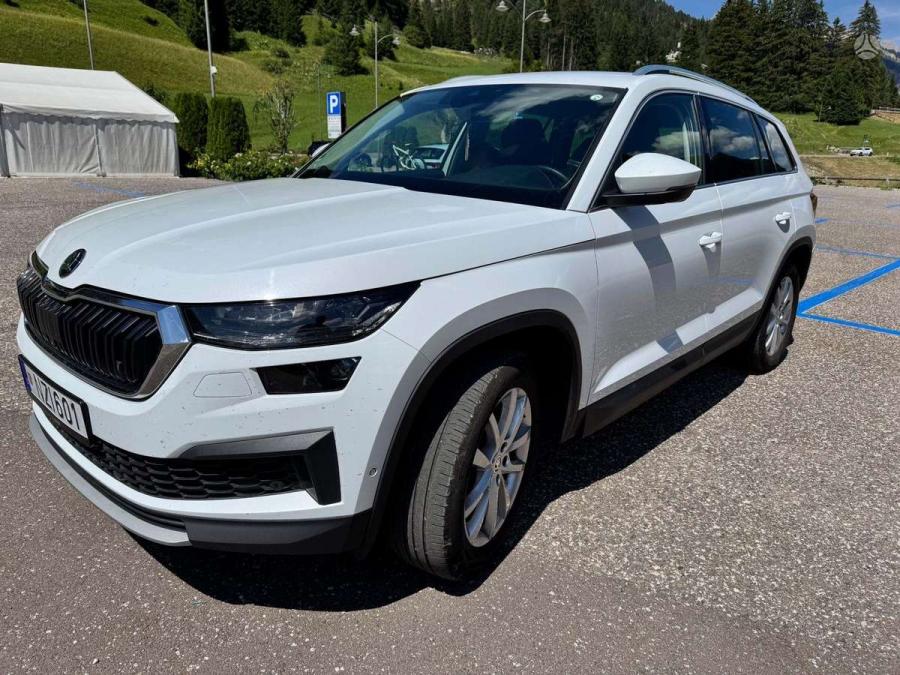 Белый Шкода Kodiaq 2021 в Вильнюс, объемом двигателя 1.97 л и пробегом 182 тыс. км за 22100 €, фото 9 на AUTOMOTO.COM.LV