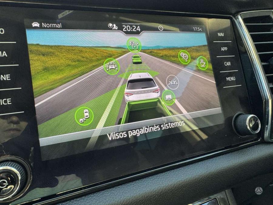 Белый Шкода Kodiaq 2021 в Вильнюс, объемом двигателя 1.97 л и пробегом 182 тыс. км за 22100 €, фото 23 на AUTOMOTO.COM.LV