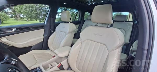 Белый Шкода Kodiaq 2021 в Валмиера, объемом двигателя 1.50 л и пробегом 67 тыс. км за 26200 €, фото 4 на AUTOMOTO.COM.LV
