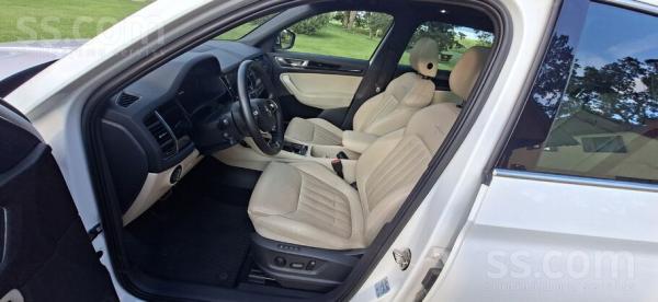 Белый Шкода Kodiaq 2021 в Валмиера, объемом двигателя 1.50 л и пробегом 67 тыс. км за 26200 €, фото 5 на AUTOMOTO.COM.LV