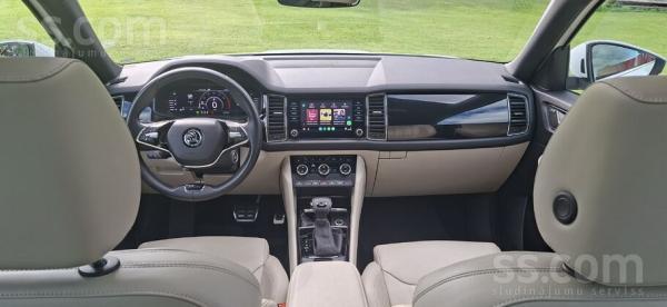 Белый Шкода Kodiaq 2021 в Валмиера, объемом двигателя 1.50 л и пробегом 67 тыс. км за 26200 €, фото 10 на AUTOMOTO.COM.LV