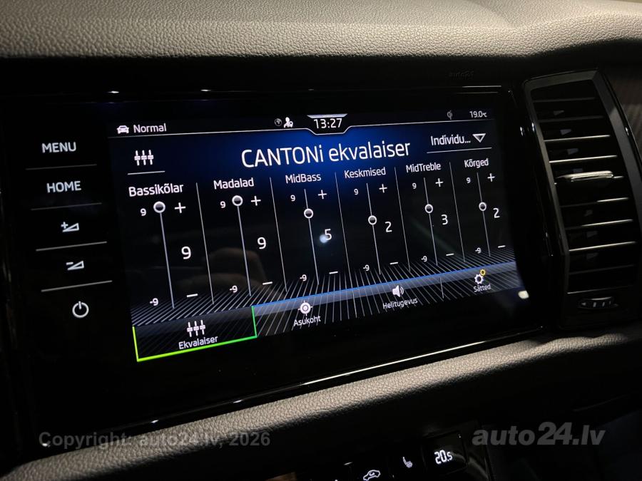 Белый Шкода Kodiaq 2021 в Таллин, объемом двигателя 2.00 л и пробегом 139 тыс. км за 31900 €, фото 28 на AUTOMOTO.COM.LV