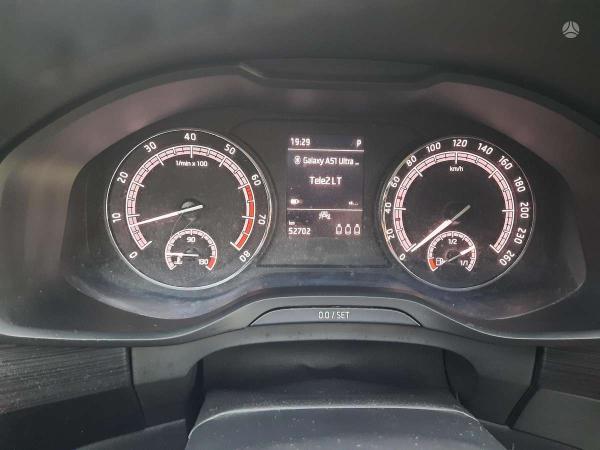 White Skoda Kodiaq 2021 in Vilnius, with an engine capacity of 1.50 L and mileage of 53 thousand km for 20600 €, photo 7 on AUTOMOTO.COM.LV