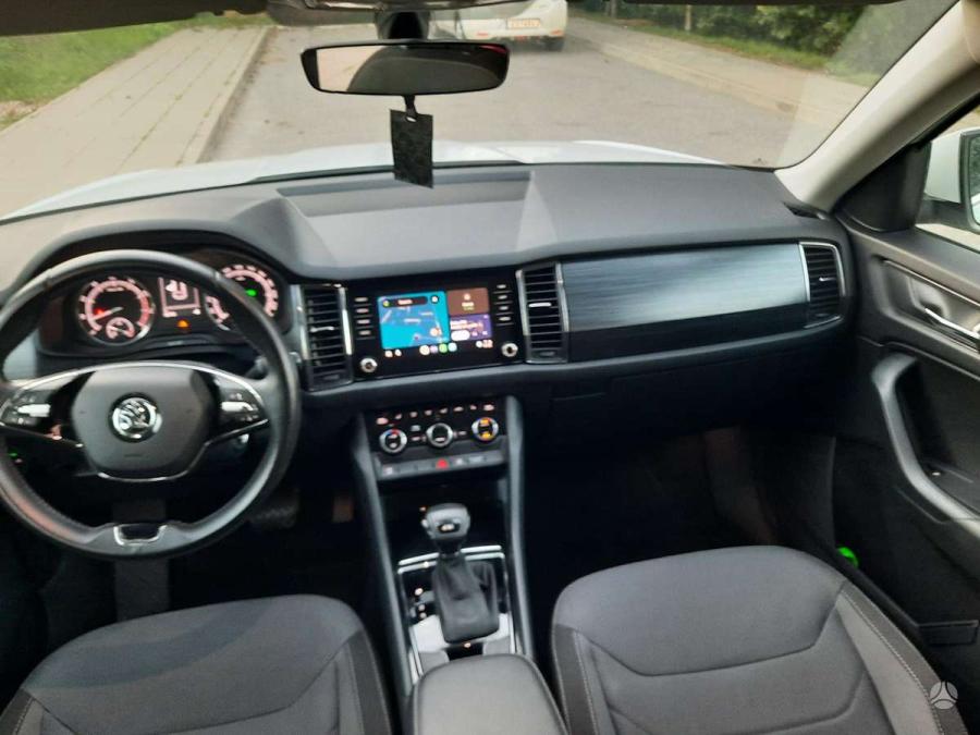 Balts Skoda Kodiaq 2021 Viļņa, ar dzinēja tilpumu 1.50 L un nobraukumu 53 tūkst. km par 20600 €, foto 9 vietnē AUTOMOTO.COM.LV