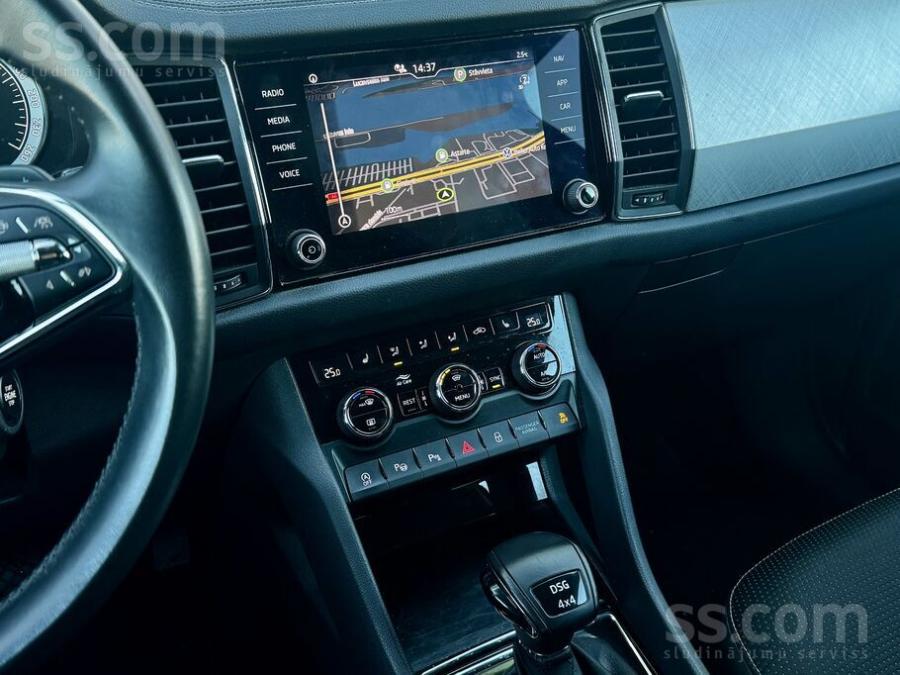 Balts Skoda Kodiaq 2022 Rīga, ar dzinēja tilpumu 2.00 L un nobraukumu 186 tūkst. km par 25500 €, foto 15 vietnē AUTOMOTO.COM.LV