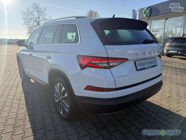 Белый Шкода Kodiaq 2022 в Каунас, объемом двигателя 2.00 л и пробегом 82 тыс. км за 32649 €, фото 5 на AUTOMOTO.COM.LV