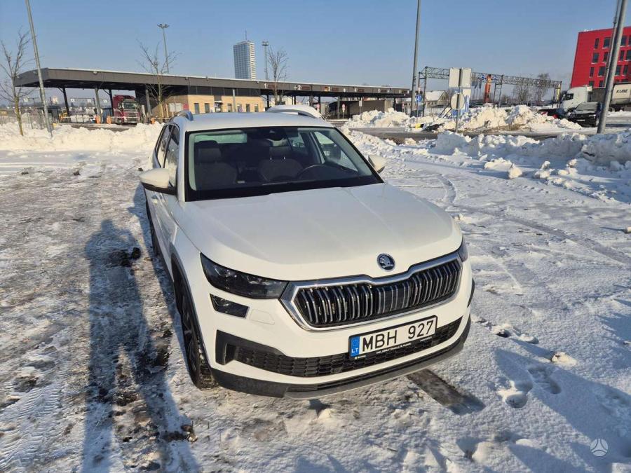 Balts Skoda Kodiaq 2022 Klaipėda, ar dzinēja tilpumu 1.97 L un nobraukumu 47 tūkst. km par 33500 €, foto 5 vietnē AUTOMOTO.COM.LV