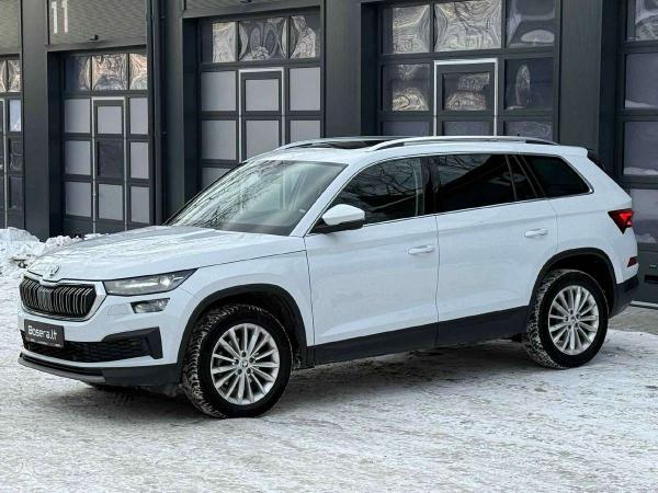 Balts Skoda Kodiaq 2022 Šauļi, ar dzinēja tilpumu 1.50 L un nobraukumu 186 tūkst. km par 21990 €, foto 1 vietnē AUTOMOTO.COM.LV