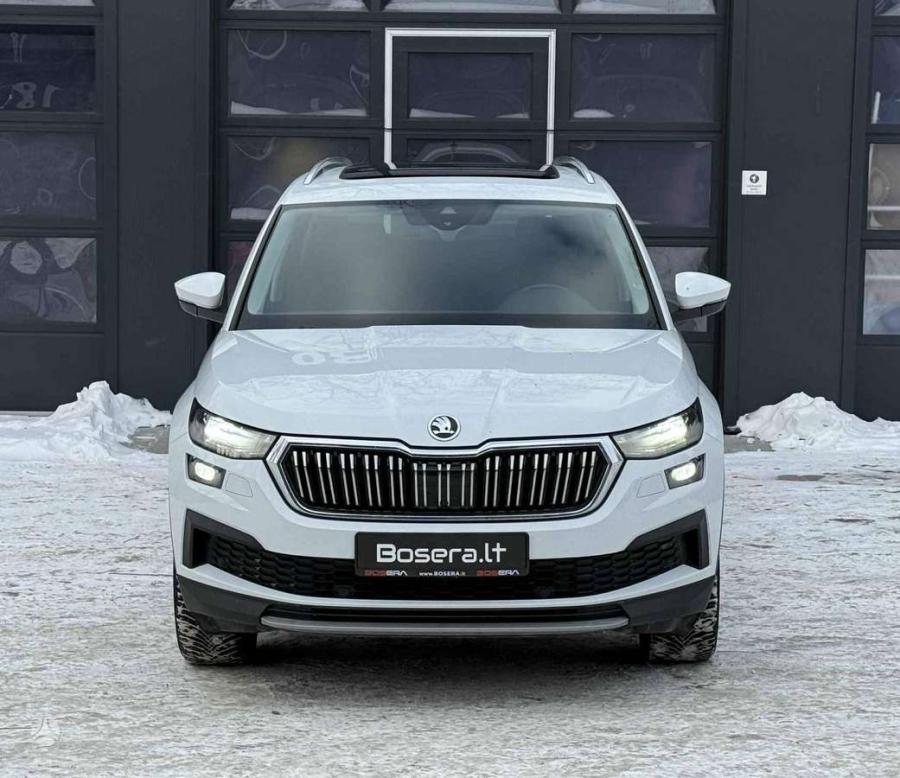 Белый Шкода Kodiaq 2022 в Шяуляй, объемом двигателя 1.50 л и пробегом 186 тыс. км за 21990 €, фото 2 на AUTOMOTO.COM.LV