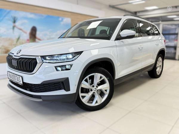 Balts Skoda Kodiaq 2022 Kauņa, ar dzinēja tilpumu 1.97 L un nobraukumu 183 tūkst. km par 24400 €, foto  vietnē AUTOMOTO.COM.LV