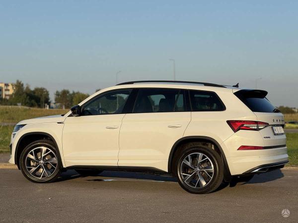 Balts Skoda Kodiaq 2022 Kauņa, ar dzinēja tilpumu 1.98 L un nobraukumu 61 tūkst. km par 32500 €, foto 7 vietnē AUTOMOTO.COM.LV