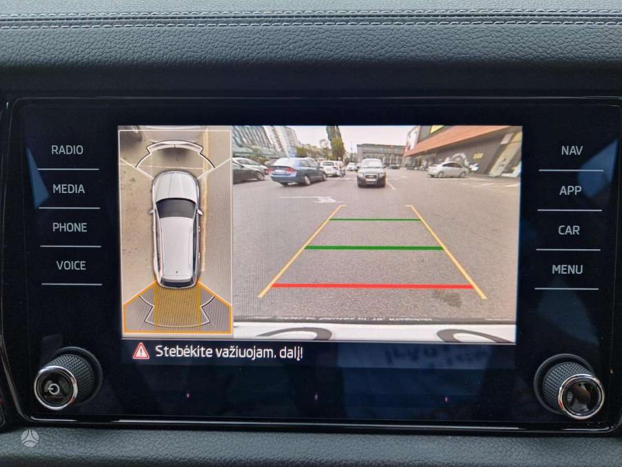 Белый Шкода Kodiaq 2022 в Каунас, объемом двигателя 1.98 л и пробегом 61 тыс. км за 32500 €, фото 20 на AUTOMOTO.COM.LV