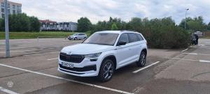 Белый Шкода Kodiaq 2022 в Шяуляй, объемом двигателя 1.97 л и пробегом 197 тыс. км за 26600 €, фото  на AUTOMOTO.COM.LV