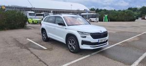 Белый Шкода Kodiaq 2022 в Шяуляй, объемом двигателя 1.97 л и пробегом 197 тыс. км за 26600 €, фото 8 на AUTOMOTO.COM.LV
