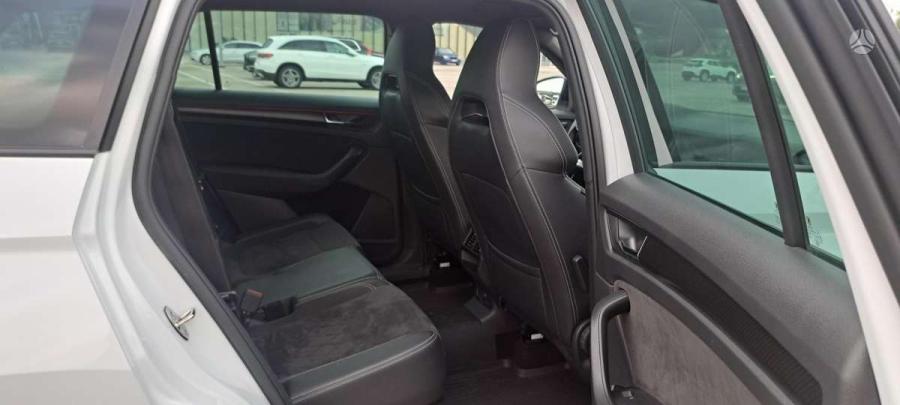Белый Шкода Kodiaq 2022 в Шяуляй, объемом двигателя 1.97 л и пробегом 197 тыс. км за 26600 €, фото 14 на AUTOMOTO.COM.LV