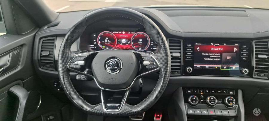 Белый Шкода Kodiaq 2022 в Шяуляй, объемом двигателя 1.97 л и пробегом 197 тыс. км за 26600 €, фото 27 на AUTOMOTO.COM.LV