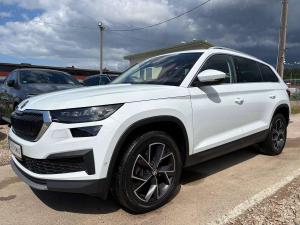 Balts Skoda Kodiaq 2022 Viļņa, ar dzinēja tilpumu 1.97 L un nobraukumu 185 tūkst. km par 24400 €, foto  vietnē AUTOMOTO.COM.LV