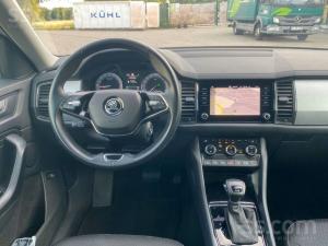 White Skoda Kodiaq 2022 in Liepaja, with an engine capacity of 2.00 L and mileage of 208 thousand km for 21500 €, photo 13 on AUTOMOTO.COM.LV