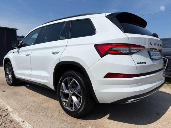 Balts Skoda Kodiaq 2022 Viļņa, ar dzinēja tilpumu 1.97 L un nobraukumu 165 tūkst. km par 28200 €, foto 9 vietnē AUTOMOTO.COM.LV