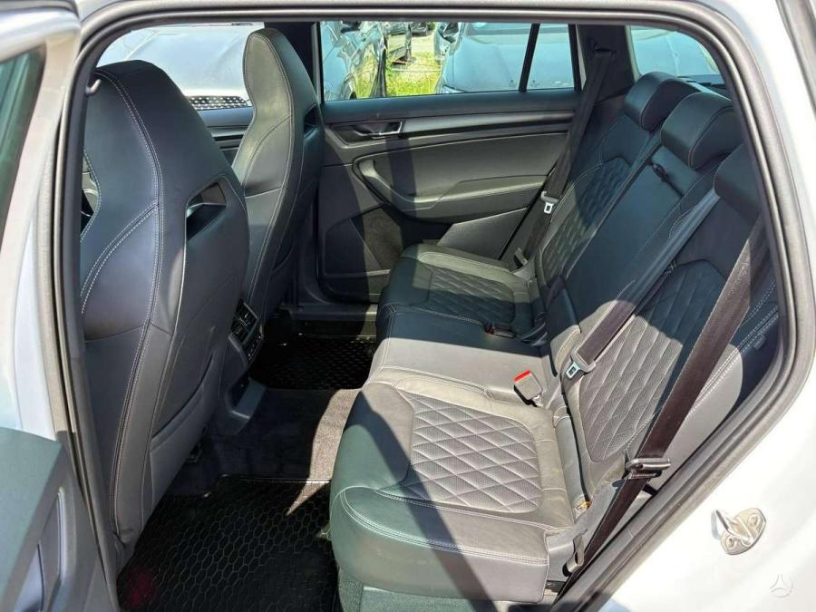 Balts Skoda Kodiaq 2022 Viļņa, ar dzinēja tilpumu 1.97 L un nobraukumu 165 tūkst. km par 28200 €, foto 19 vietnē AUTOMOTO.COM.LV