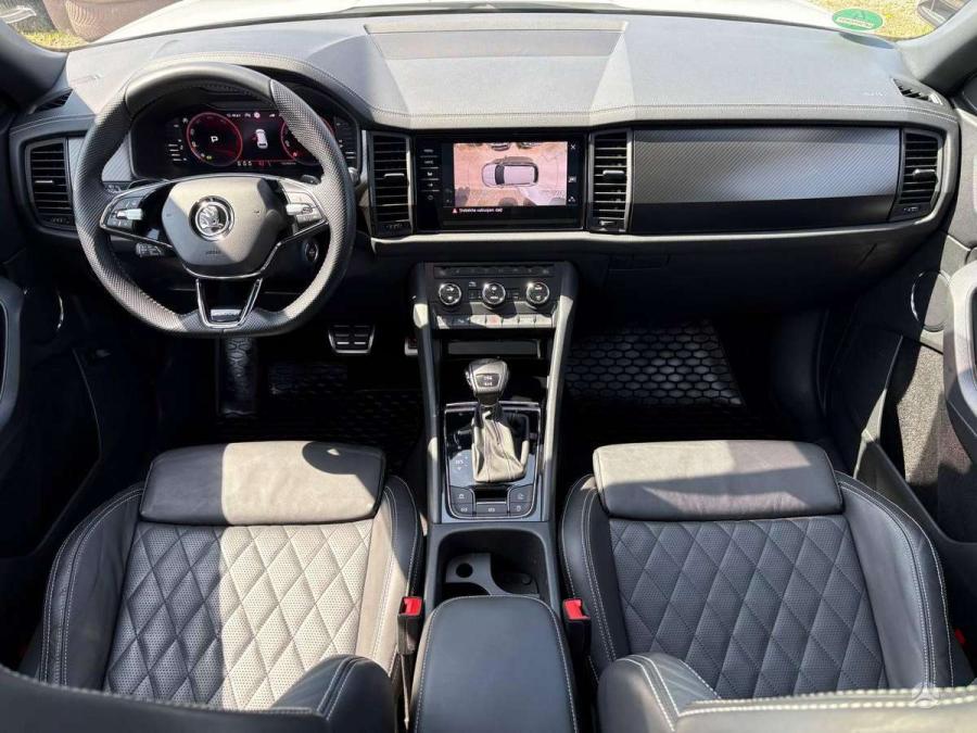 Balts Skoda Kodiaq 2022 Viļņa, ar dzinēja tilpumu 1.97 L un nobraukumu 165 tūkst. km par 28200 €, foto 23 vietnē AUTOMOTO.COM.LV