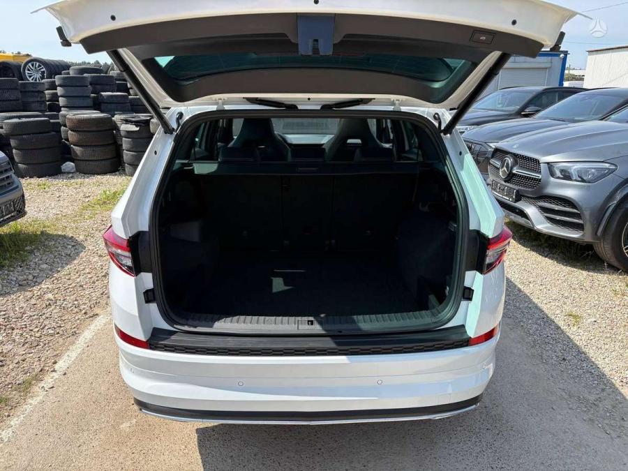 Balts Skoda Kodiaq 2022 Viļņa, ar dzinēja tilpumu 1.97 L un nobraukumu 165 tūkst. km par 28200 €, foto 37 vietnē AUTOMOTO.COM.LV