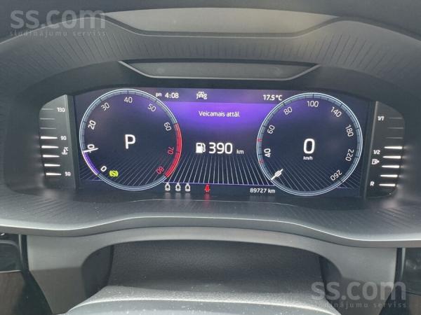Белый Шкода Kodiaq 2022 в Рига, объемом двигателя 1.50 л и пробегом 90 тыс. км за 27500 €, фото 10 на AUTOMOTO.COM.LV