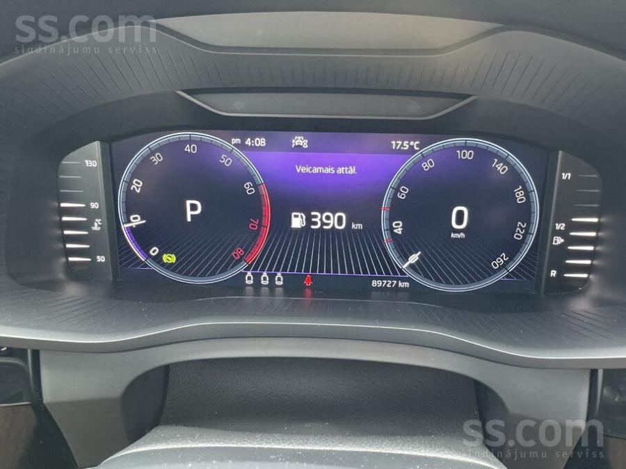 Белый Шкода Kodiaq 2022 в Рига, объемом двигателя 1.50 л и пробегом 90 тыс. км за 27500 €, фото 11 на AUTOMOTO.COM.LV