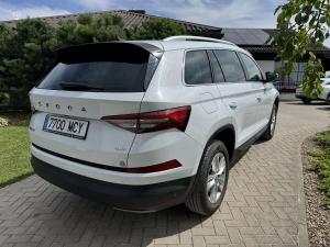 Белый Шкода Kodiaq 2022 в Утена, объемом двигателя 1.97 л и пробегом 162 тыс. км за 21200 €, фото 6 на AUTOMOTO.COM.LV