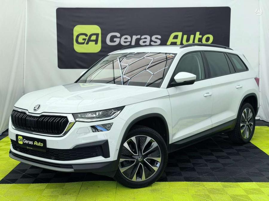 Белый Шкода Kodiaq 2022 в Вильнюс, объемом двигателя 2.00 л и пробегом 235 тыс. км за 19999 €, фото 1 на AUTOMOTO.COM.LV