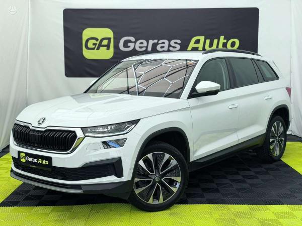 Balts Skoda Kodiaq 2022 Viļņa, ar dzinēja tilpumu 2.00 L un nobraukumu 235 tūkst. km par 19800 €, foto 1 vietnē AUTOMOTO.COM.LV
