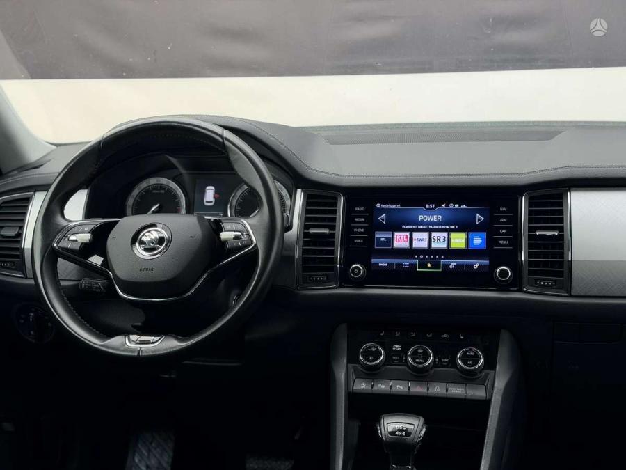 Белый Шкода Kodiaq 2022 в Вильнюс, объемом двигателя 2.00 л и пробегом 235 тыс. км за 19700 €, фото 20 на AUTOMOTO.COM.LV