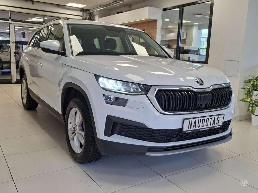 Белый Шкода Kodiaq 2022 в Каунас, объемом двигателя 1.97 л и пробегом 184 тыс. км за 20900 €, фото 4 на AUTOMOTO.COM.LV