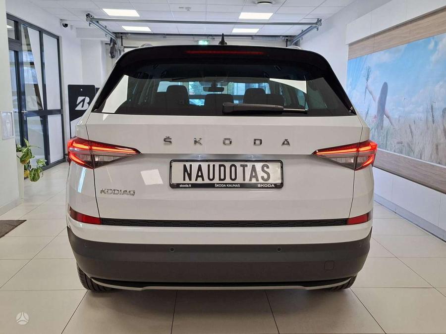 Белый Шкода Kodiaq 2022 в Каунас, объемом двигателя 1.97 л и пробегом 184 тыс. км за 20900 €, фото 6 на AUTOMOTO.COM.LV