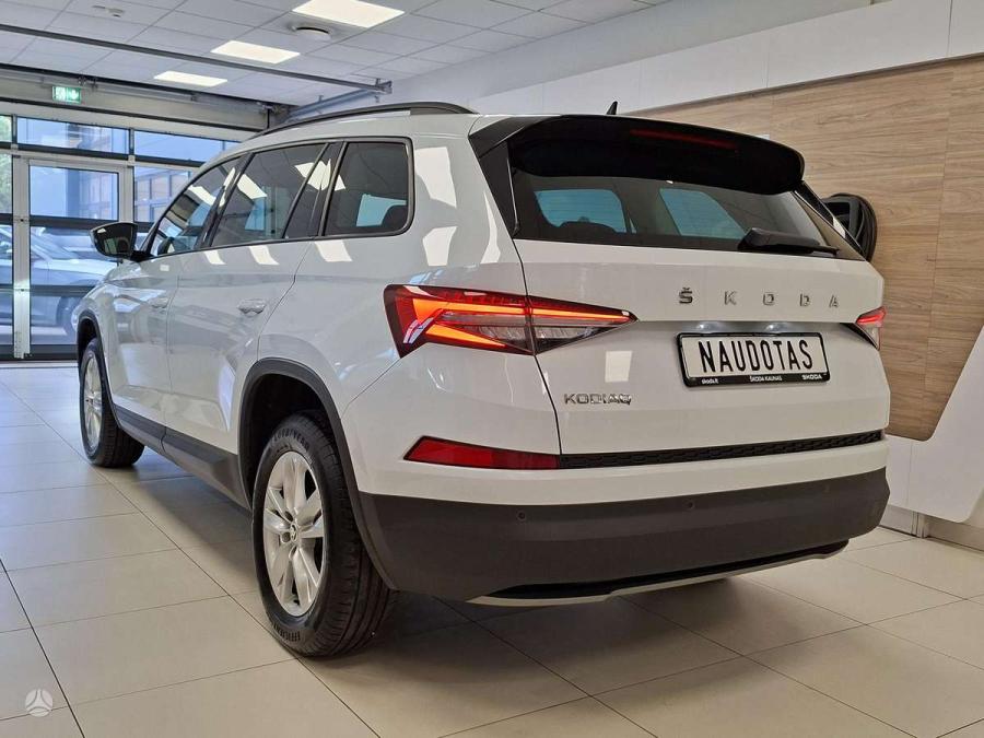 Белый Шкода Kodiaq 2022 в Каунас, объемом двигателя 1.97 л и пробегом 184 тыс. км за 20900 €, фото 7 на AUTOMOTO.COM.LV