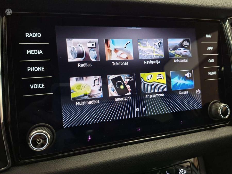 Белый Шкода Kodiaq 2022 в Каунас, объемом двигателя 1.97 л и пробегом 184 тыс. км за 20900 €, фото 15 на AUTOMOTO.COM.LV
