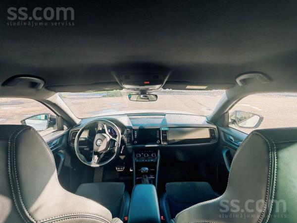 Белый Шкода Kodiaq 2022 в Рига, объемом двигателя 2.00 л и пробегом 122 тыс. км за 29500 €, фото 6 на AUTOMOTO.COM.LV