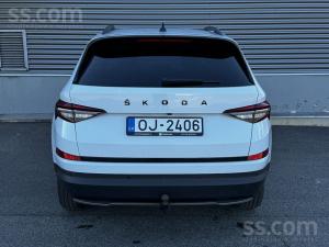 Белый Шкода Kodiaq 2022 в Рига, объемом двигателя 2.00 л и пробегом 215 тыс. км за 22900 €, фото 5 на AUTOMOTO.COM.LV
