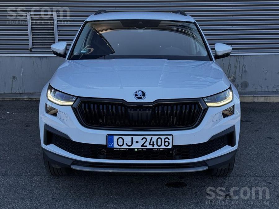 Белый Шкода Kodiaq 2022 в Рига, объемом двигателя 2.00 л и пробегом 215 тыс. км за 22900 €, фото 9 на AUTOMOTO.COM.LV
