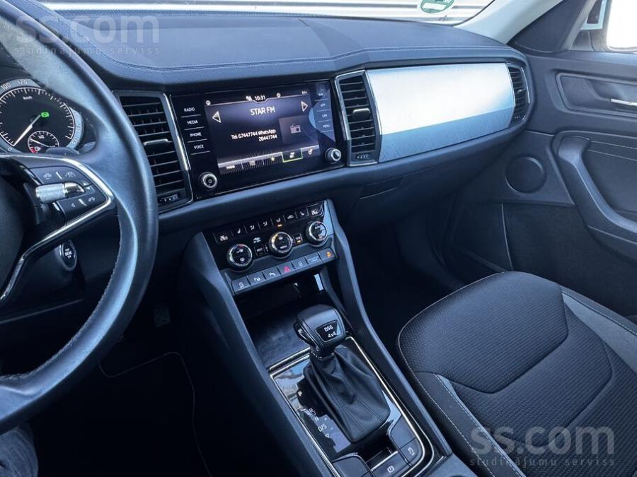 Белый Шкода Kodiaq 2022 в Рига, объемом двигателя 2.00 л и пробегом 215 тыс. км за 22900 €, фото 17 на AUTOMOTO.COM.LV