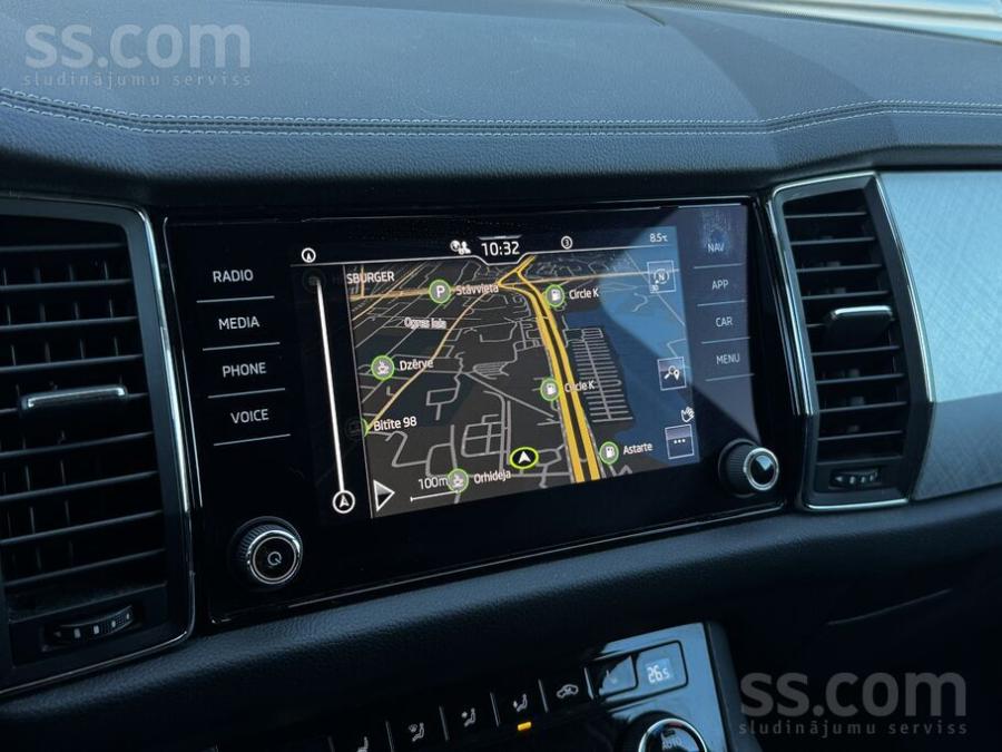 Белый Шкода Kodiaq 2022 в Рига, объемом двигателя 2.00 л и пробегом 215 тыс. км за 22900 €, фото 19 на AUTOMOTO.COM.LV