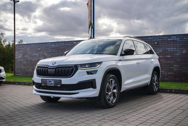 Balts Skoda Kodiaq 2022 Marijampole, ar dzinēja tilpumu 1.97 L un nobraukumu 202 tūkst. km par 25950 €, foto 4 vietnē AUTOMOTO.COM.LV