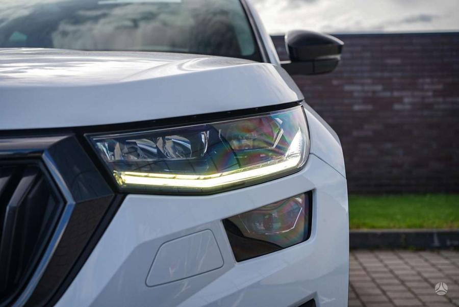 Белый Шкода Kodiaq 2022 в Мариямполе, объемом двигателя 1.97 л и пробегом 202 тыс. км за 25950 €, фото 6 на AUTOMOTO.COM.LV