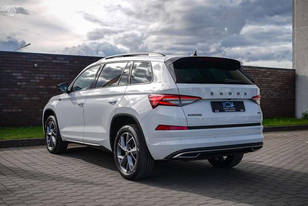 Balts Skoda Kodiaq 2022 Marijampole, ar dzinēja tilpumu 1.97 L un nobraukumu 202 tūkst. km par 25950 €, foto 8 vietnē AUTOMOTO.COM.LV