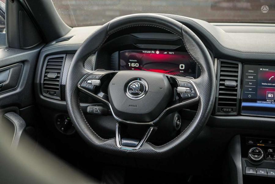 Белый Шкода Kodiaq 2022 в Мариямполе, объемом двигателя 1.97 л и пробегом 202 тыс. км за 25950 €, фото 16 на AUTOMOTO.COM.LV