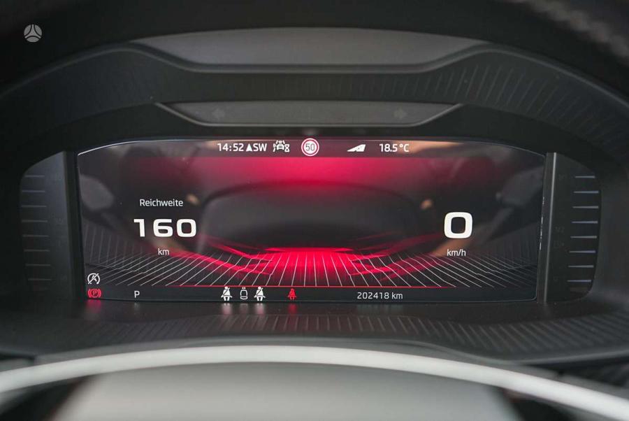 Белый Шкода Kodiaq 2022 в Мариямполе, объемом двигателя 1.97 л и пробегом 202 тыс. км за 25950 €, фото 25 на AUTOMOTO.COM.LV
