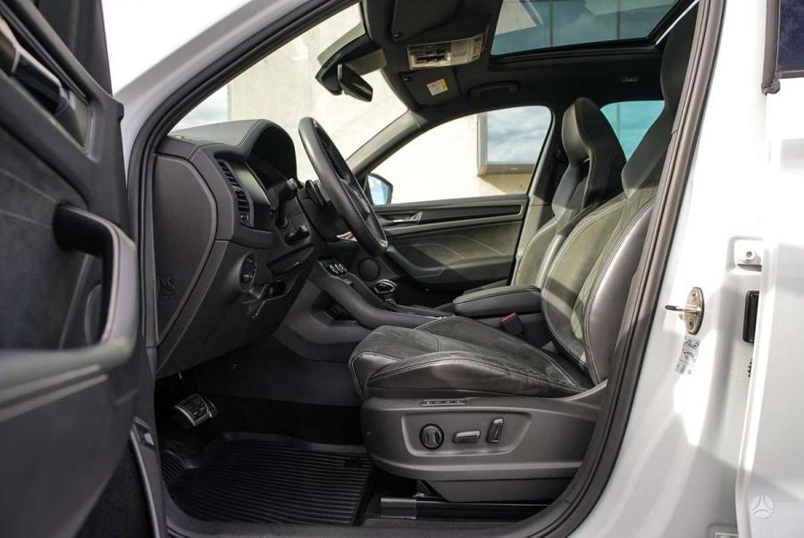 Белый Шкода Kodiaq 2022 в Мариямполе, объемом двигателя 1.97 л и пробегом 202 тыс. км за 25950 €, фото 28 на AUTOMOTO.COM.LV